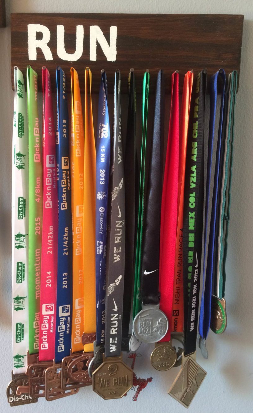 Simple Medal Holder, Display Your Race Medals - The DIY Life