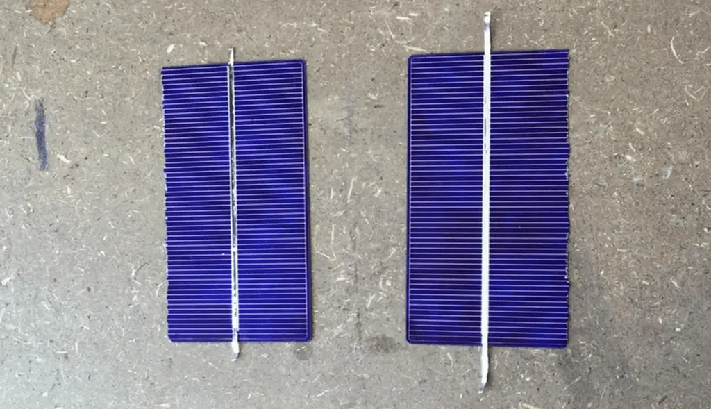 How to Split a Solar Cell into Two, Increase Panel Voltage - The DIY Life