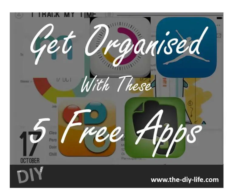 Get Organised With These Top 5 Free Apps - The DIY Life