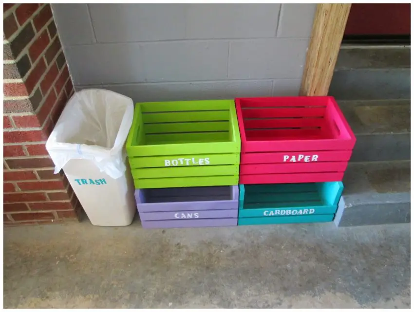 Make Your Own Home Recycling Centre - The DIY Life