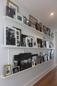 Make Your Own Stylish Picture Frame Shelf - The DIY Life