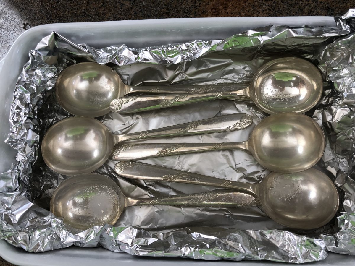 Clean Your Silver Cutlery Easily Without Any Polish, Scrubing Or ...