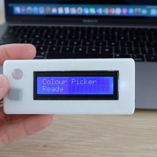 Completed RGB Colour Picker In Enclosure - The DIY Life