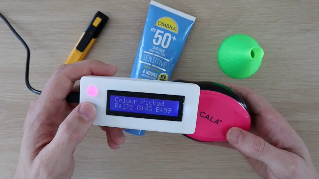 Arduino RGB Colour Picker – Pick Colours from Real Life Objects - The ...