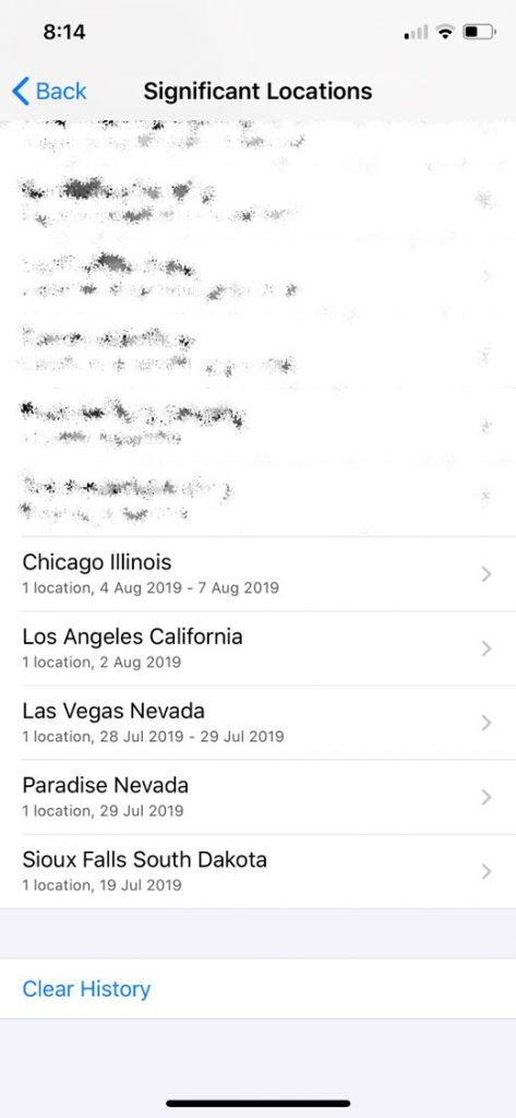 Your iPhone May Be Keeping A List Of Locations You Frequently Visit ...