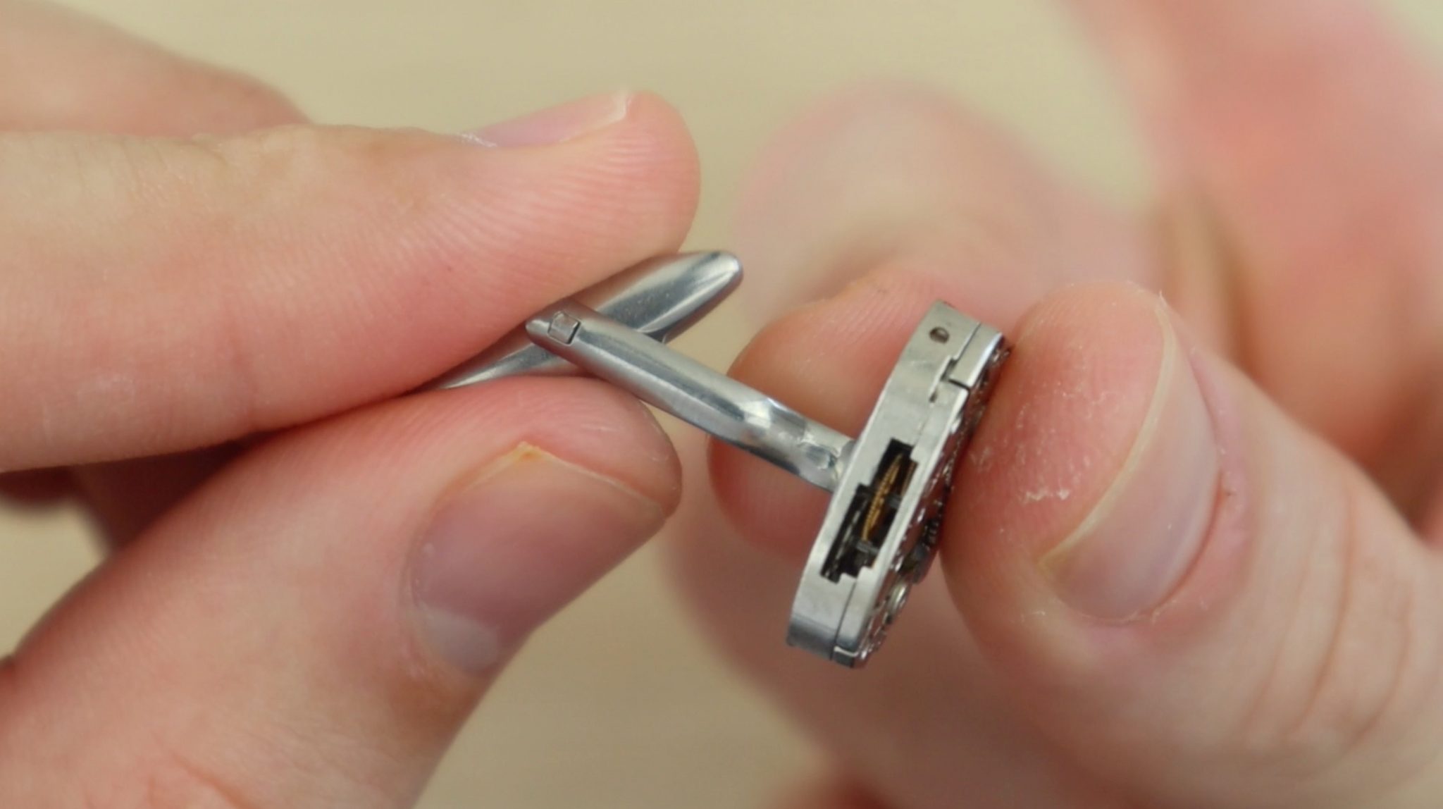 Make Your Own Mechanical Watch Movement Cufflinks - The DIY Life
