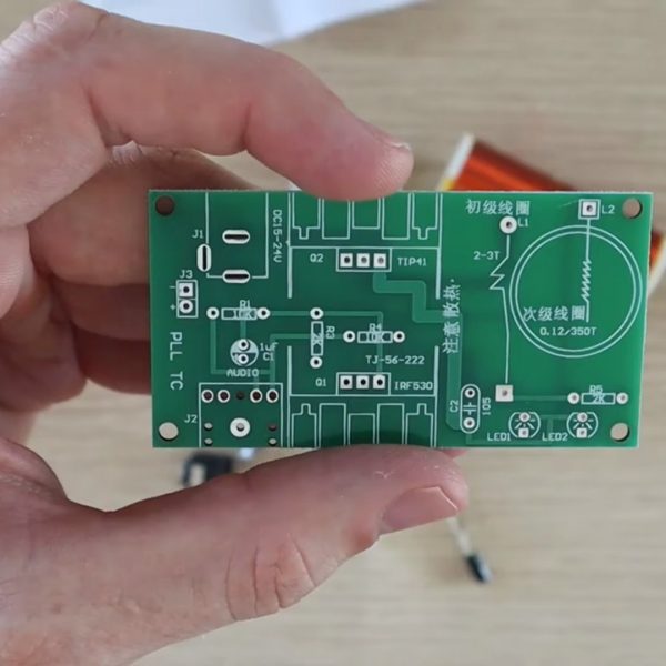 Tesla Coil PCB Components In DIY Kit From Wish - The DIY Life