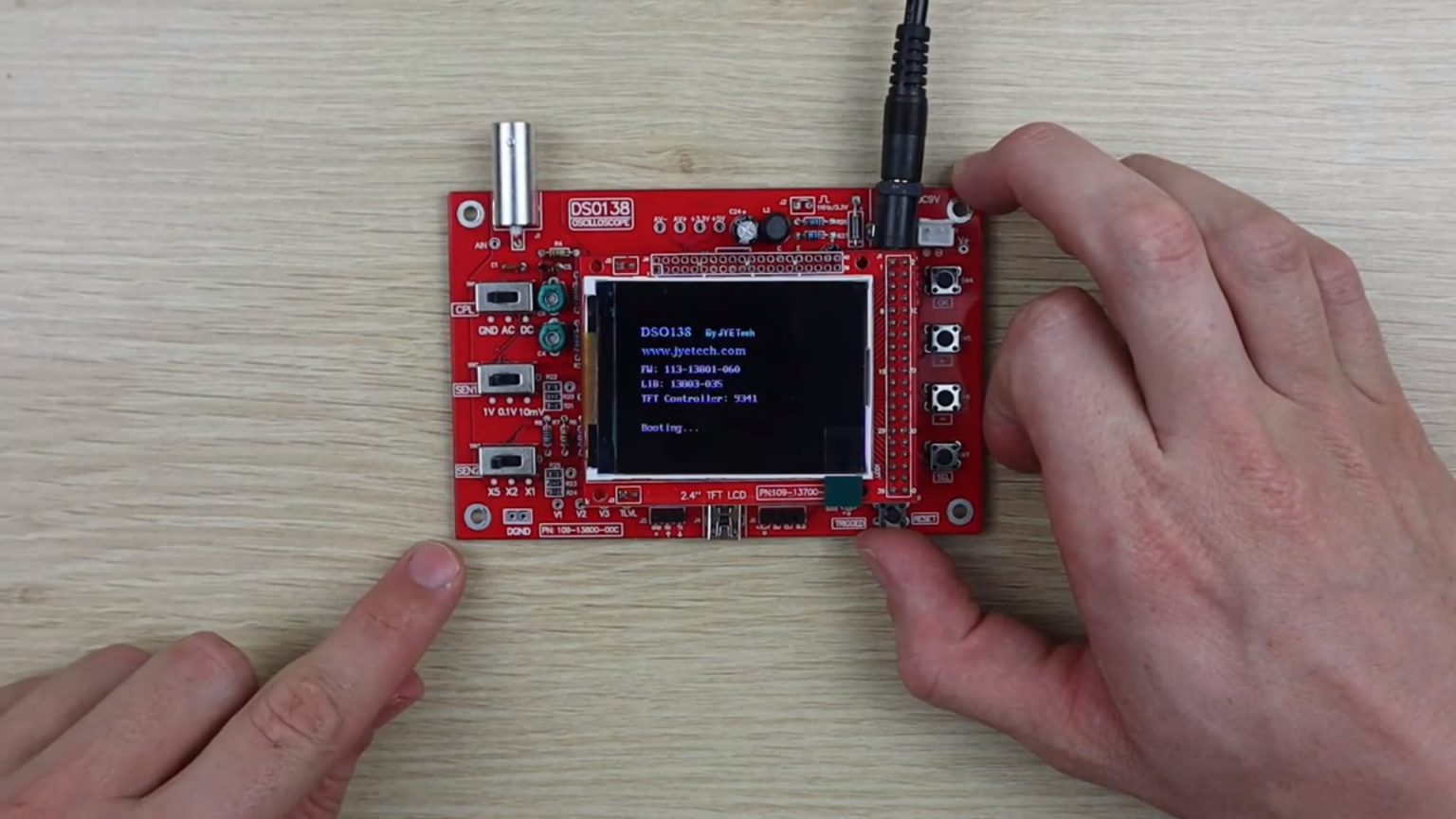 DSO138 Digital Oscilloscope DIY Kit & Acrylic Case Assembly - The DIY Life