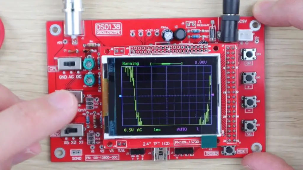 DSO138 Digital Oscilloscope DIY Kit & Acrylic Case Assembly - The DIY Life