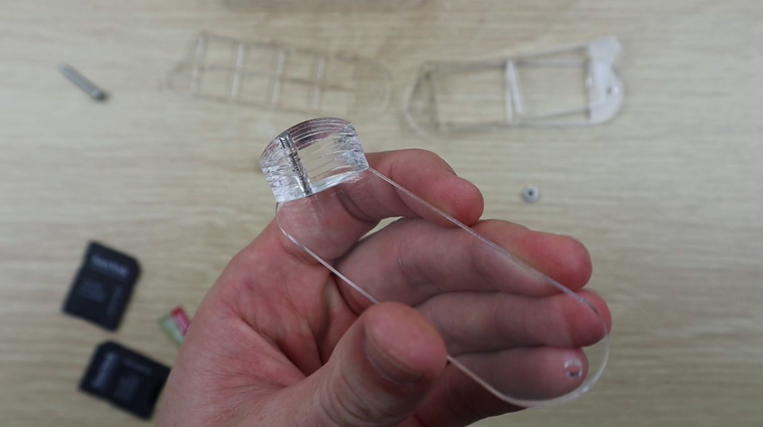 Make Your Own Acrylic SD Card Storage Multi-tool - The DIY Life