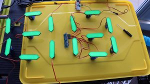 Mechanical 7 Segment Display Clock Using An Arduino & 28 Servos - The DIY Life