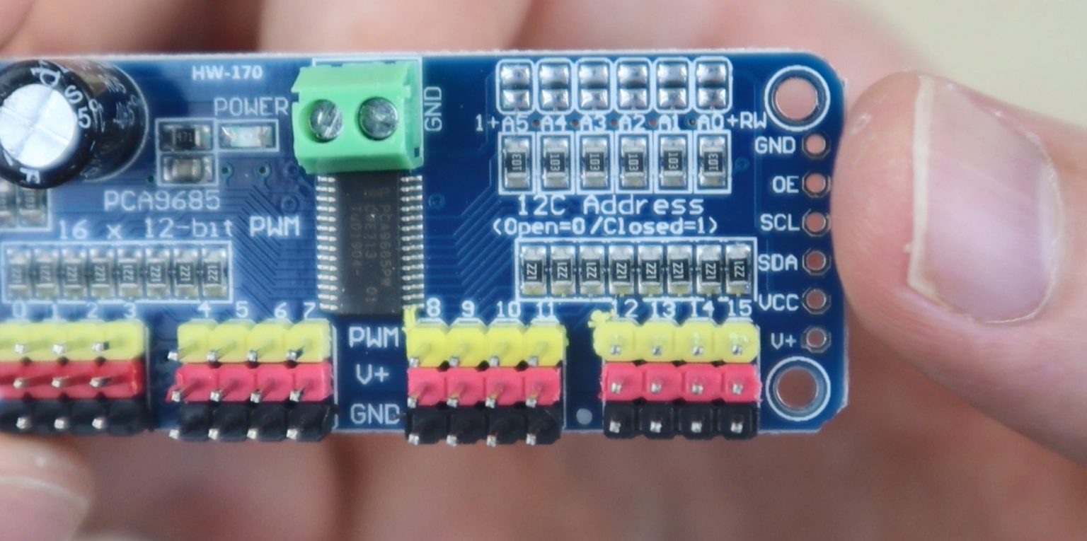 Connect Up To 992 Servos To An Arduino, Using I2C - Just 2 Pins - The ...