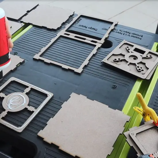 Glue Components To The Box - The DIY Life