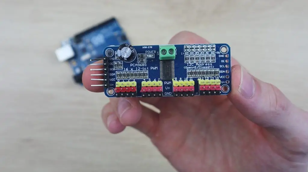 Connect Up To 992 Servos To An Arduino, Using I2C - Just 2 Pins - The ...