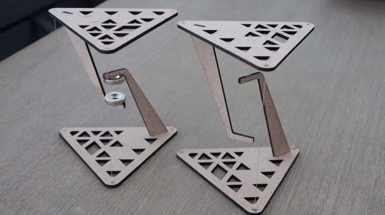 Make Your Own Desktop Tensegrity Tables - The DIY Life