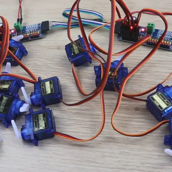 Under Side Of 16 Channel PWM Servo Driver - The DIY Life