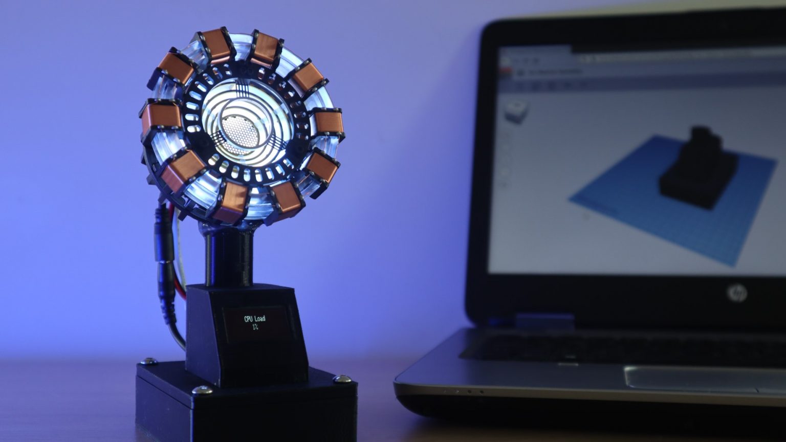 Arc Reactor PC Monitor | The DIY Life
