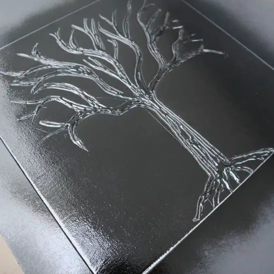 Spray Painting The Tree - The DIY Life