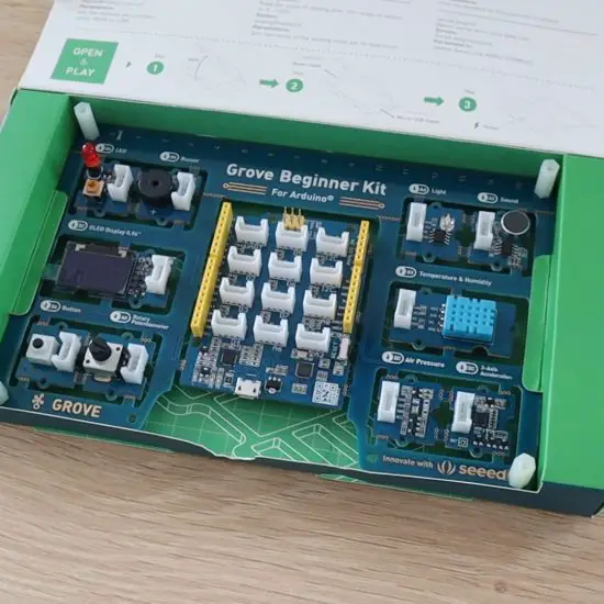 Grove Beginner Kit Inside - The DIY Life