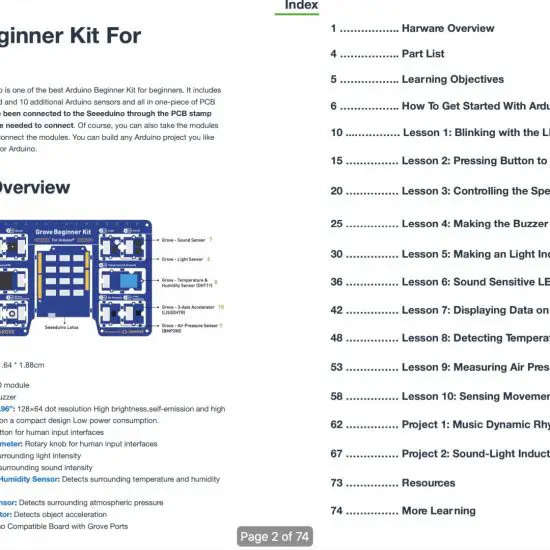 Grove Beginner Kit - The DIY Life