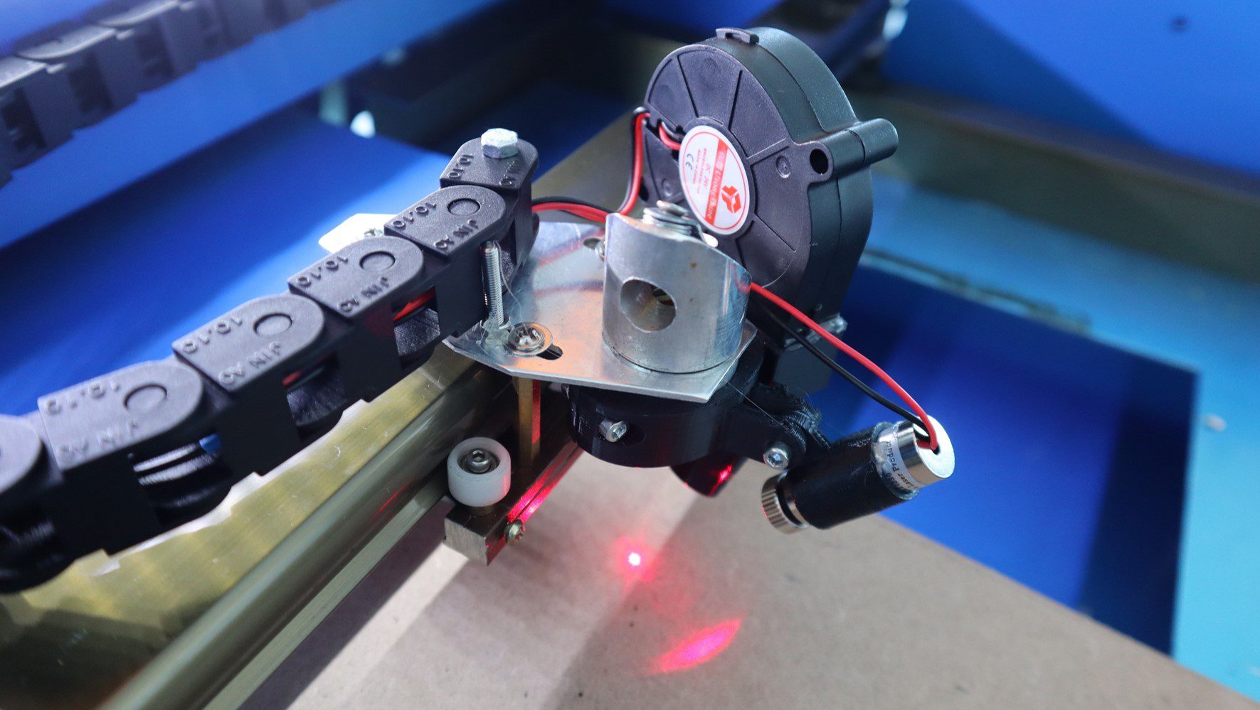 How To Add A Red Dot Pointer To A K40 Laser Cutter - The DIY Life