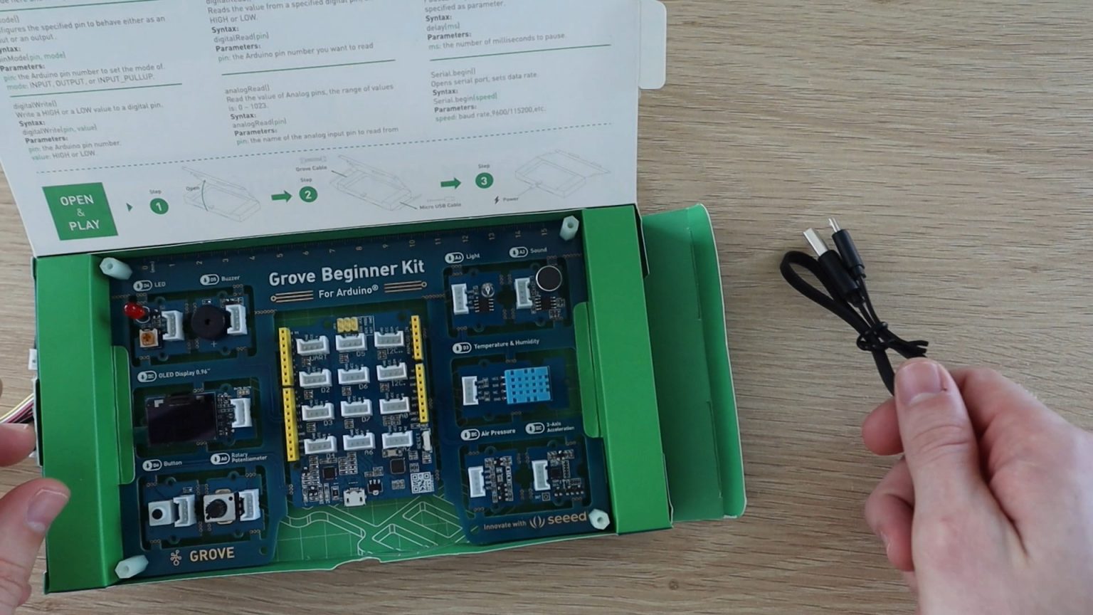 The Easiest Way To Get Started With Arduino - Grove Beginner Kit - The ...
