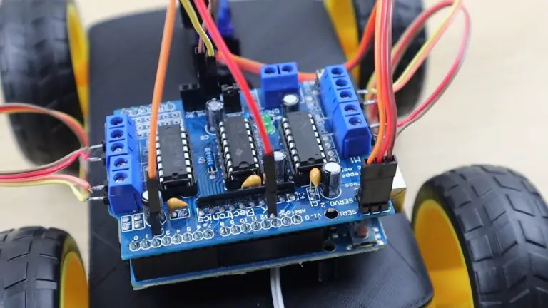 Arduino Based Obstacle Avoiding Robot Car - The DIY Life