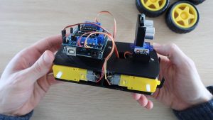 Arduino Based Obstacle Avoiding Robot Car - The DIY Life
