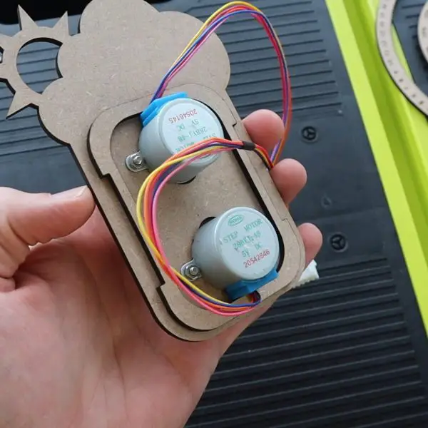Install-The-Stepper-Motors-With-Screws - The DIY Life