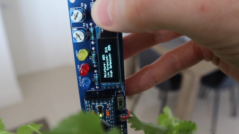 Arduino Soil Moisture Monitor - Never Forget To Water Your Indoor ...