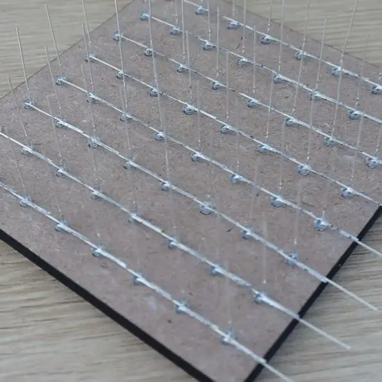 LED Cube Soldering LED Legs - The DIY Life