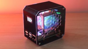 DIY Raspberry Pi 4 Desktop Case With OLED Stats Display | The DIY Life