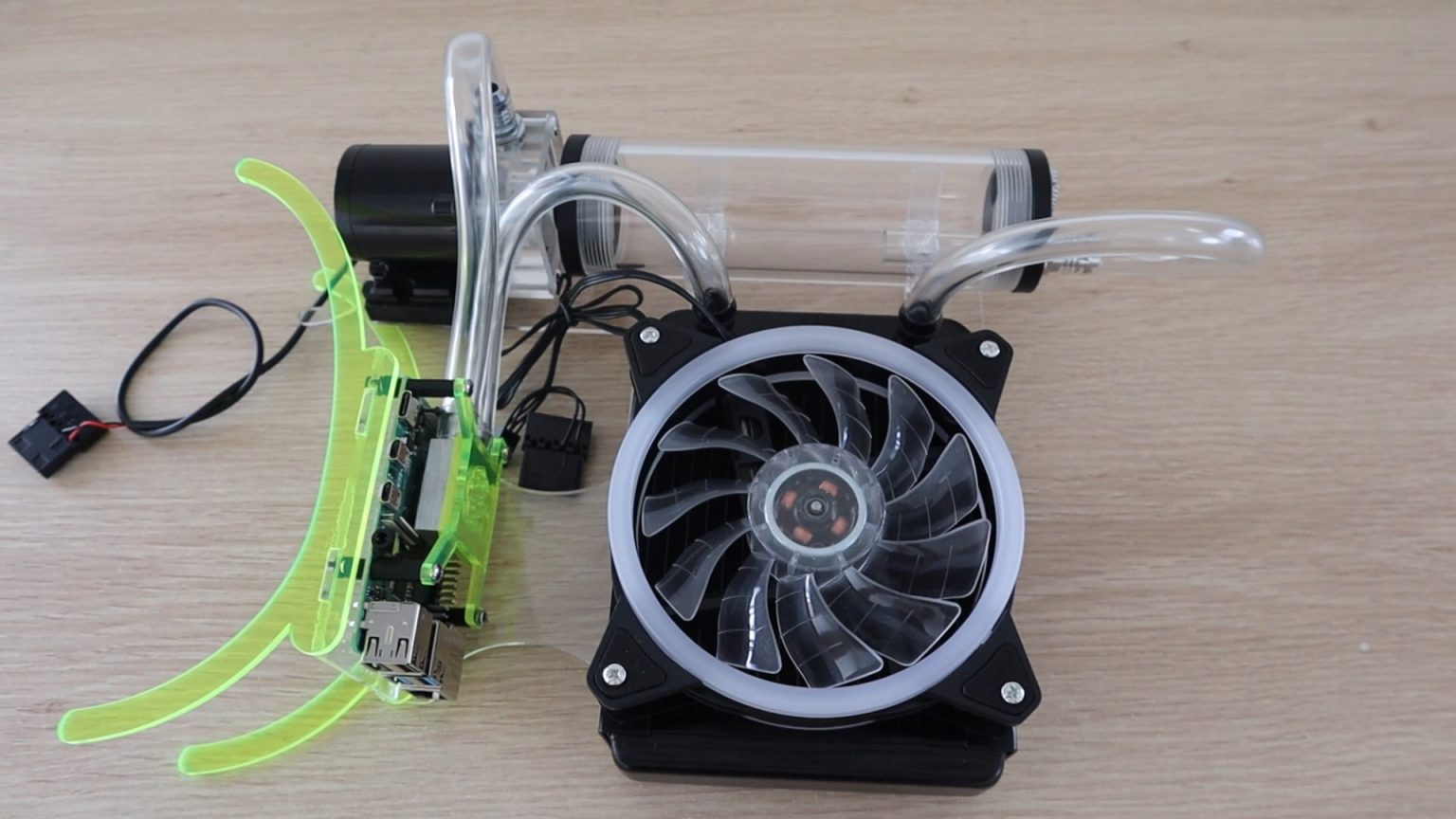 Water Cooled Raspberry Pi 4 - Totally Unnecessary, But Pretty Awesome ...