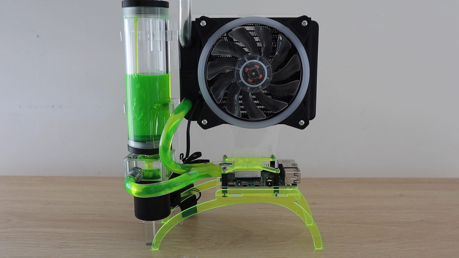 Water Cooled Raspberry Pi 4 - Totally Unnecessary, But Pretty Awesome ...