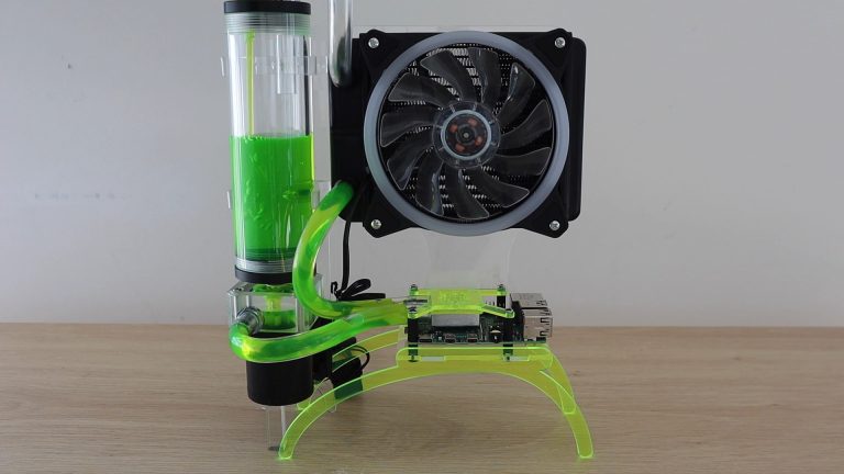 Water Cooled Raspberry Pi 4 - Totally Unnecessary, But Pretty Awesome ...