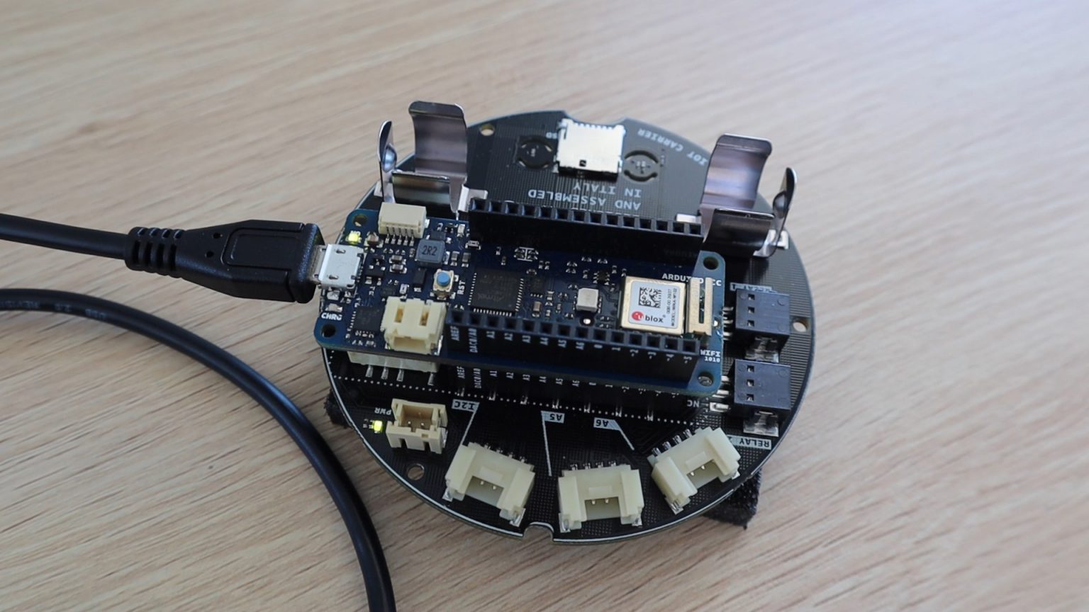 Making an Arduino Oplà IoT Weather Station with Cloud Dashboard - The ...