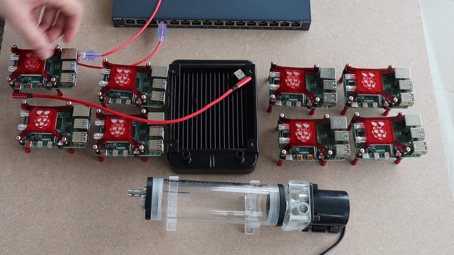 Building A Water Cooled Raspberry Pi 4 Cluster - The DIY Life