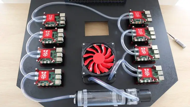 Building A Water Cooled Raspberry Pi 4 Cluster | The DIY Life