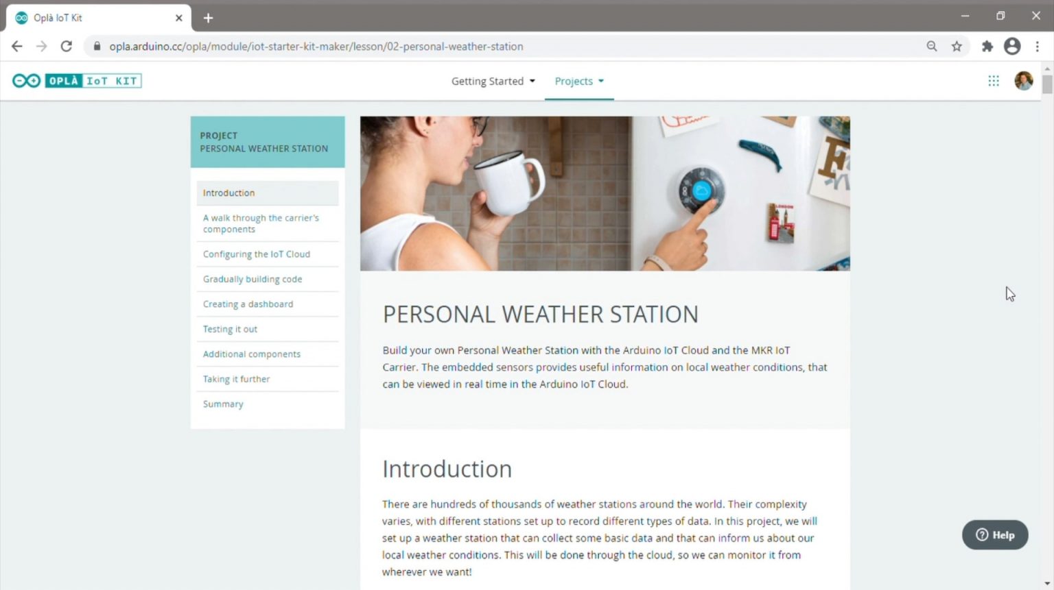 Making an Arduino Oplà IoT Weather Station with Cloud Dashboard - The ...