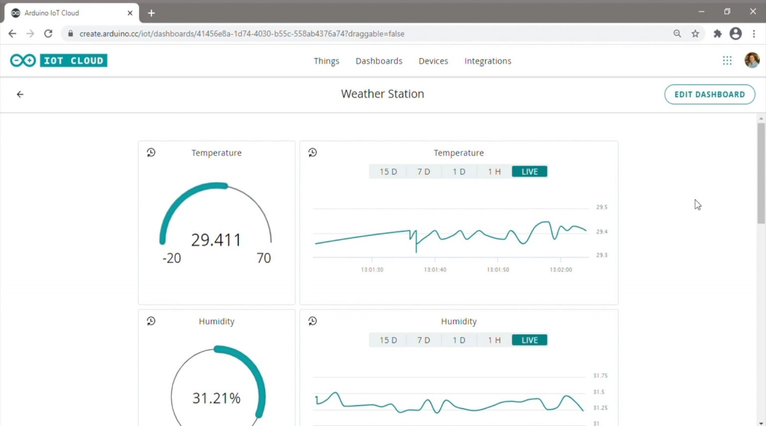 Making an Arduino Oplà IoT Weather Station with Cloud Dashboard - The ...
