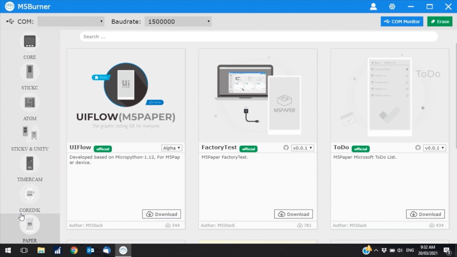 The M5 Paper, A Tablet Style Development Board With An E-ink Touch ...