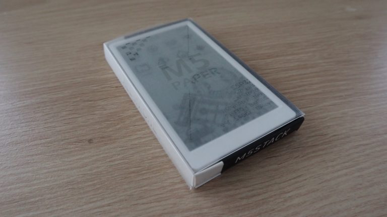 The M5 Paper, A Tablet Style Development Board With An E-ink Touch ...