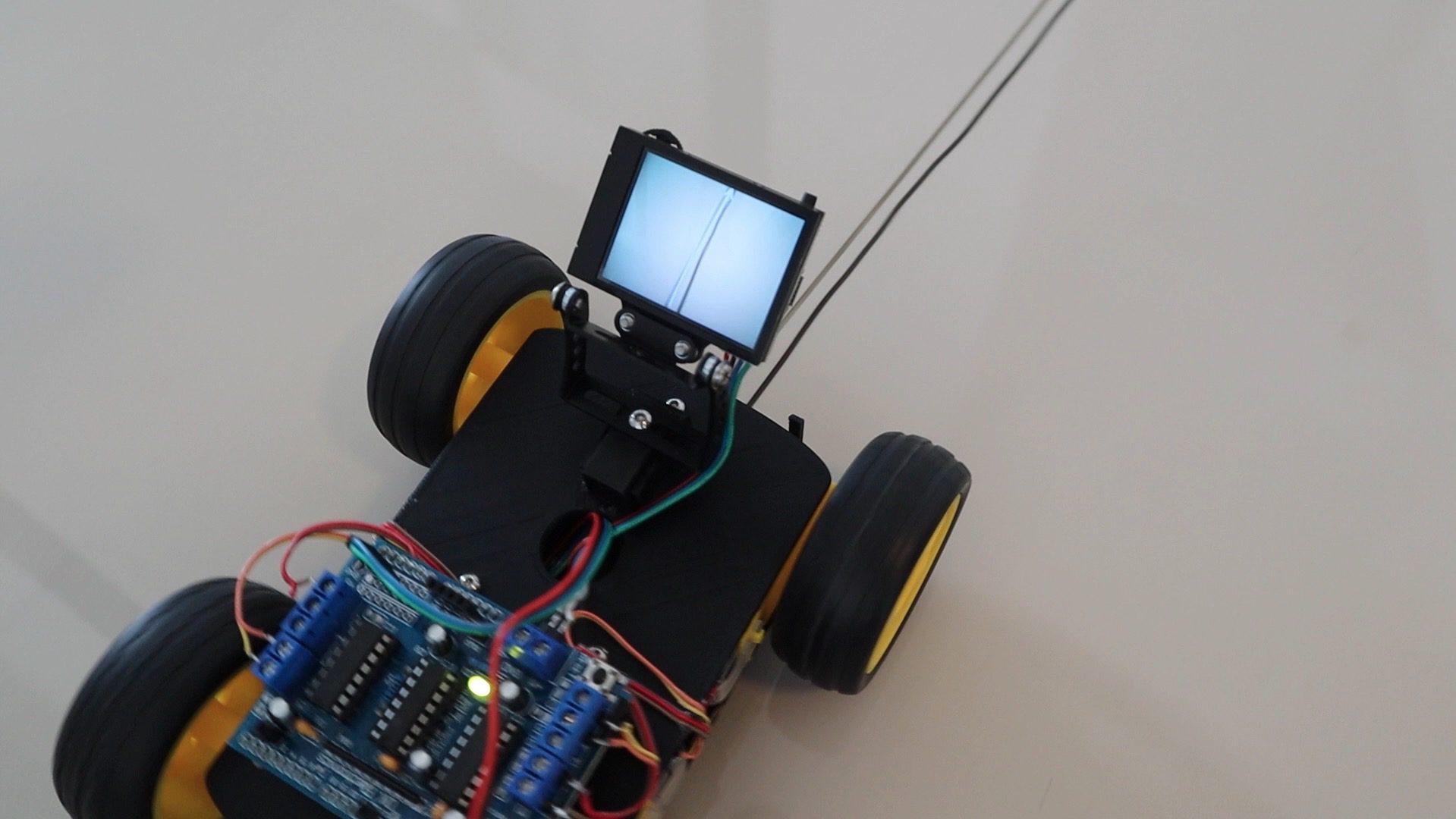 Robot Car Following Line Using Huskylens - The DIY Life