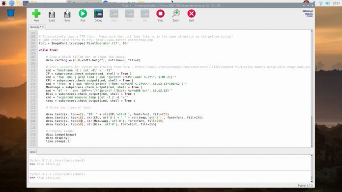 Connect and Program An OLED Stats Display For Your Raspberry Pi | The DIY Life