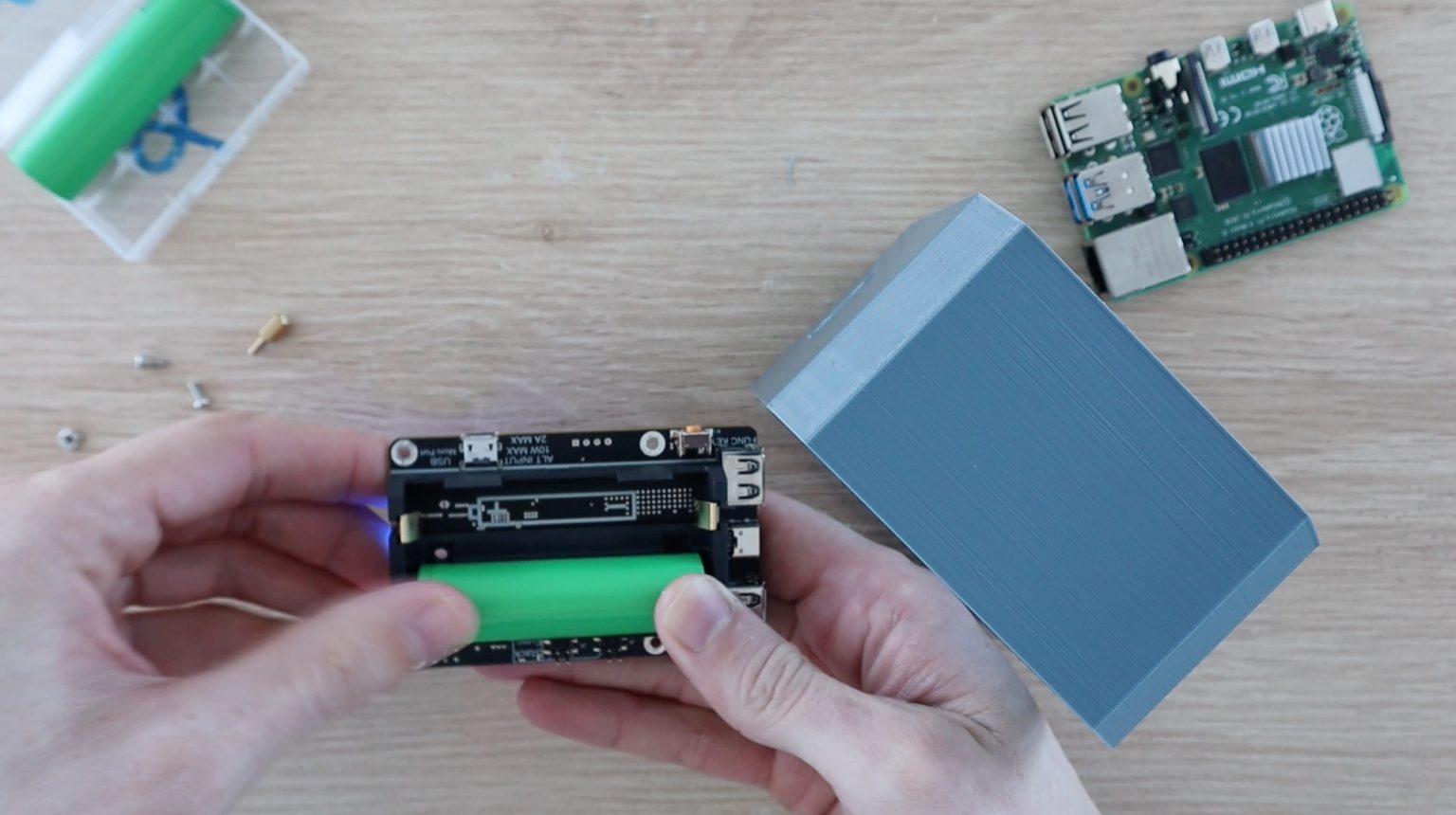 Mini Raspberry Pi Server With Built In UPS - The DIY Life