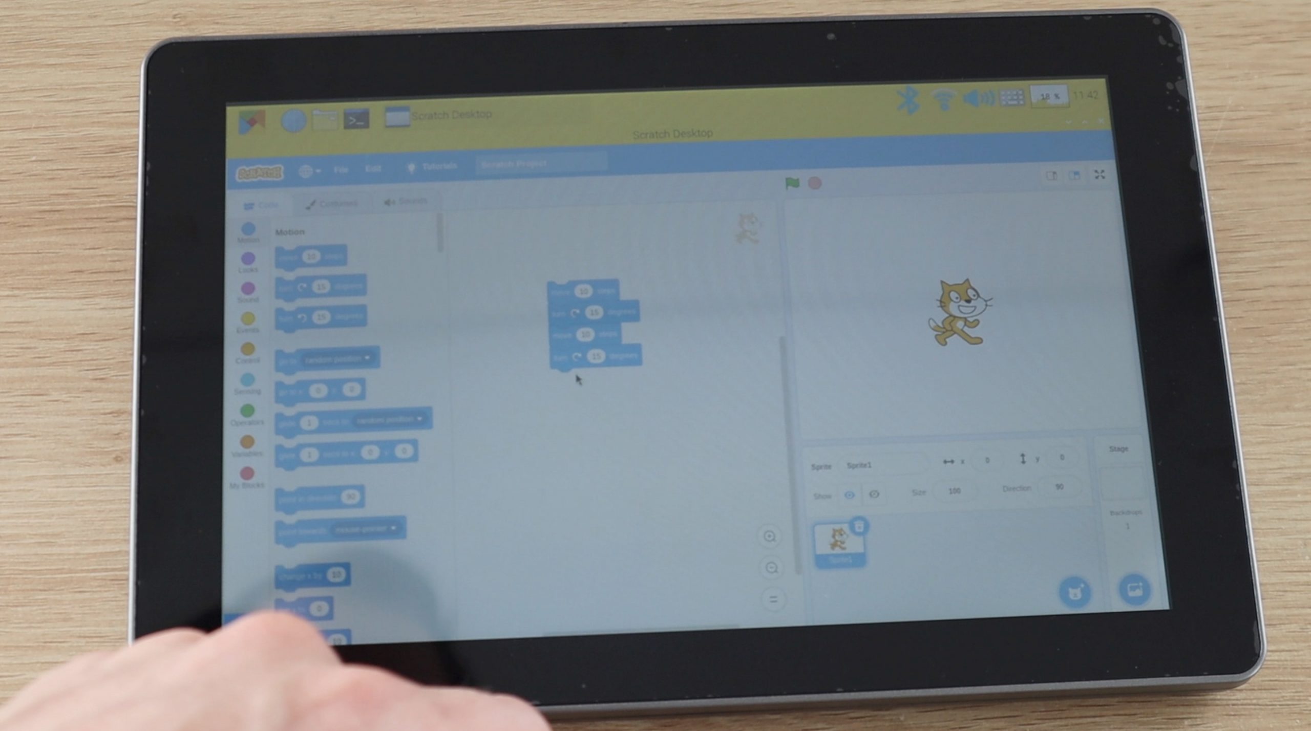 Drag and Drop Programming on the RasPad - The DIY Life