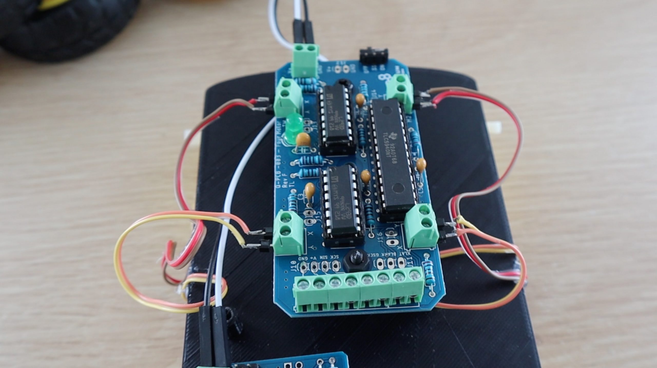 Installing the 4 Motor Driver Board | The DIY Life