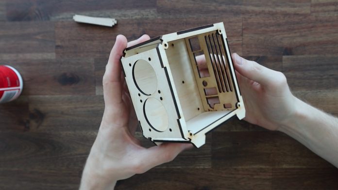 Laser Cut Plywood Raspberry Pi Case - The DIY Life