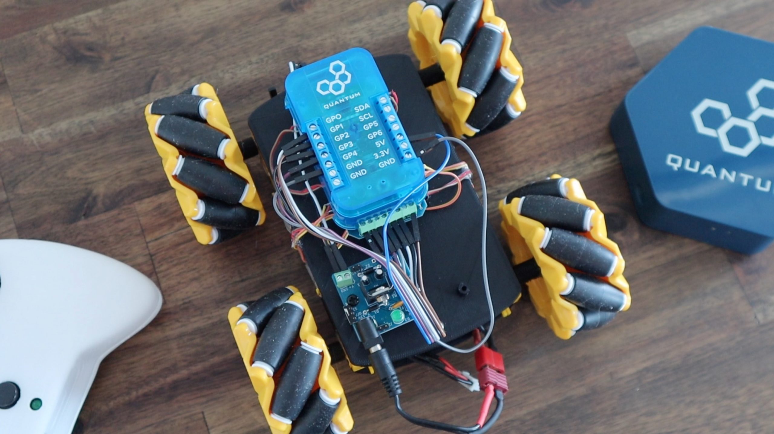 Quantum Integration Mecanum Robot Car - The DIY Life