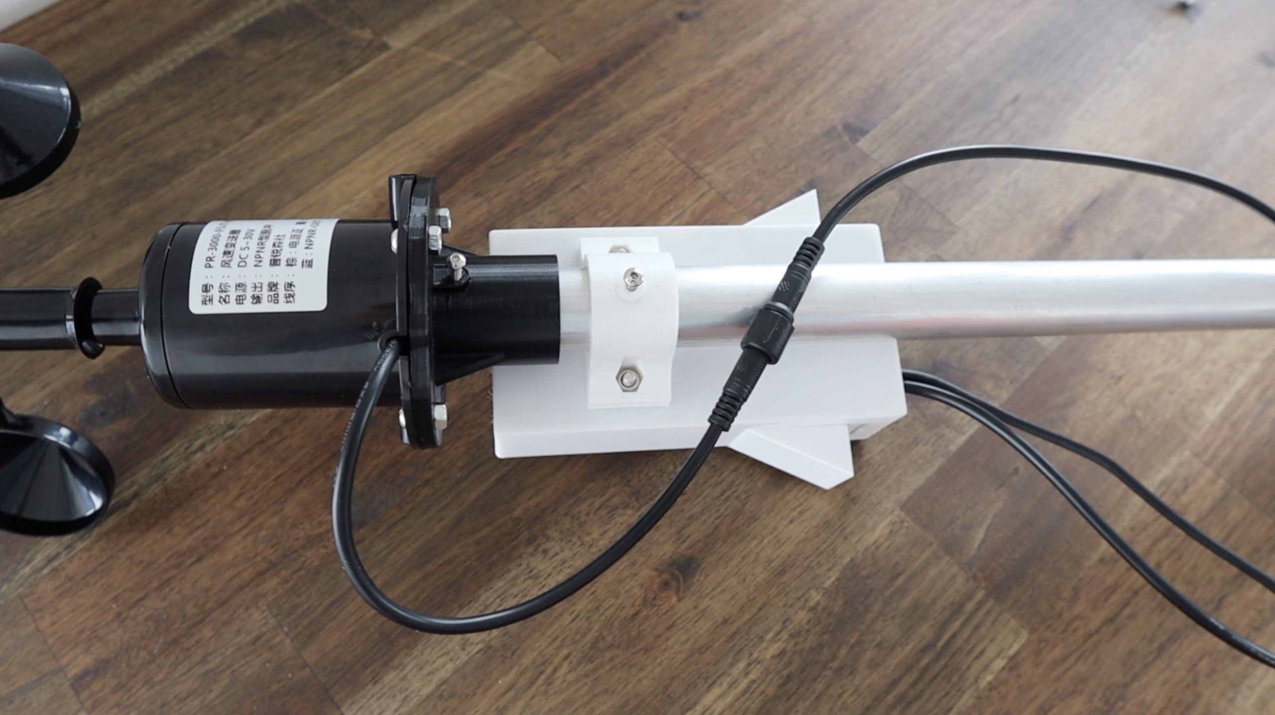 Anemometer Plugged Into Controller - The DIY Life